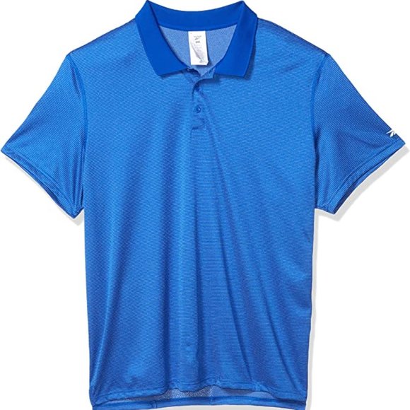 Reebok | Shirts | Reebok Mens Workout Ready Striped Polo Small Humble ...